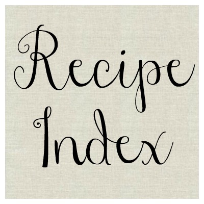 Recipe Index | Eat It & Say Yum