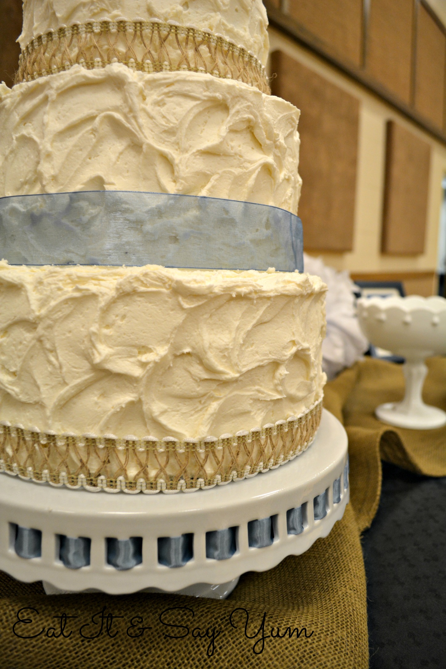 Rustic Layer Cake | Eat It & Say Yum