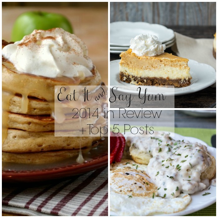 The year in review... So long 2014 | Eat It & Say Yum