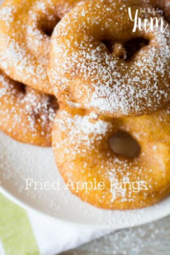 Fried Apple Rings | Eat It & Say Yum